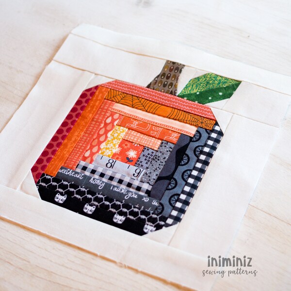 Fall Paper Piecing Pattern - Etsy