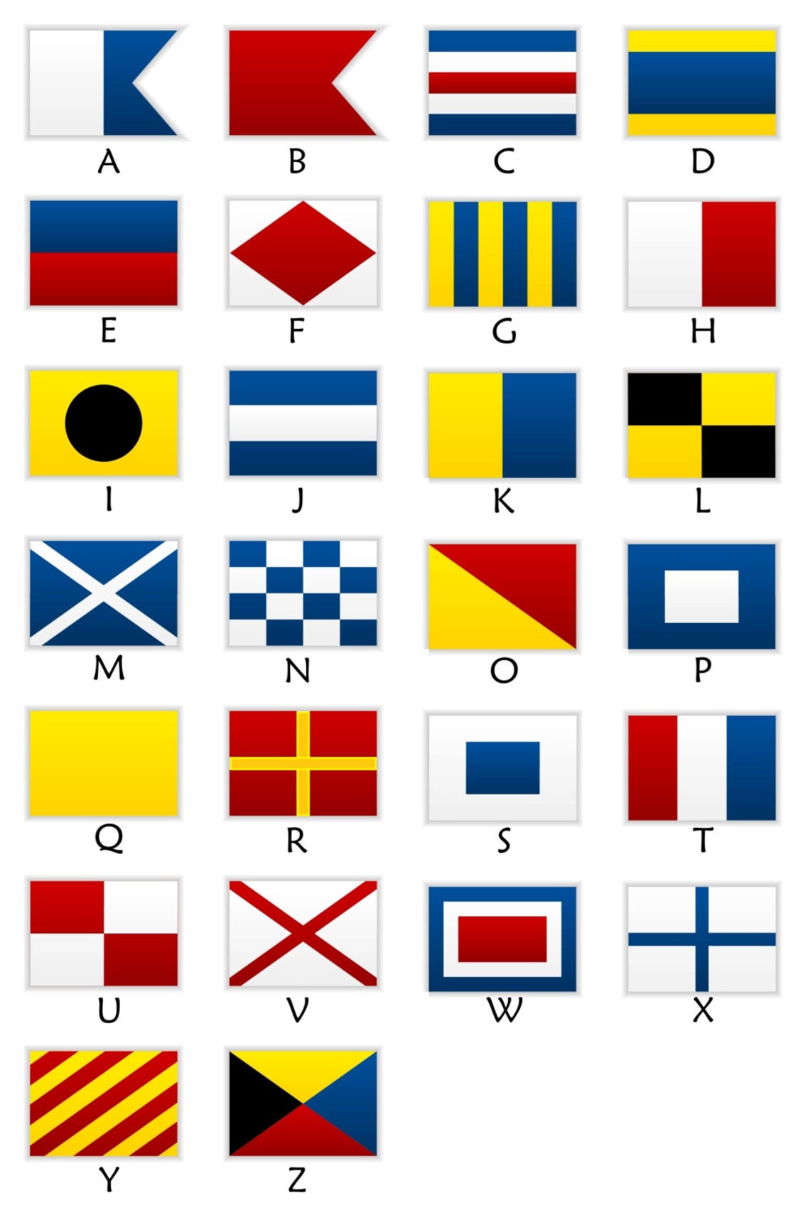 4 Letters....your Names....initials....titles or Anything ...