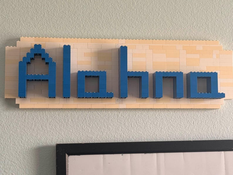 LEGO Wall Mount and Wall Building Block. Display Your Builds or Create ...