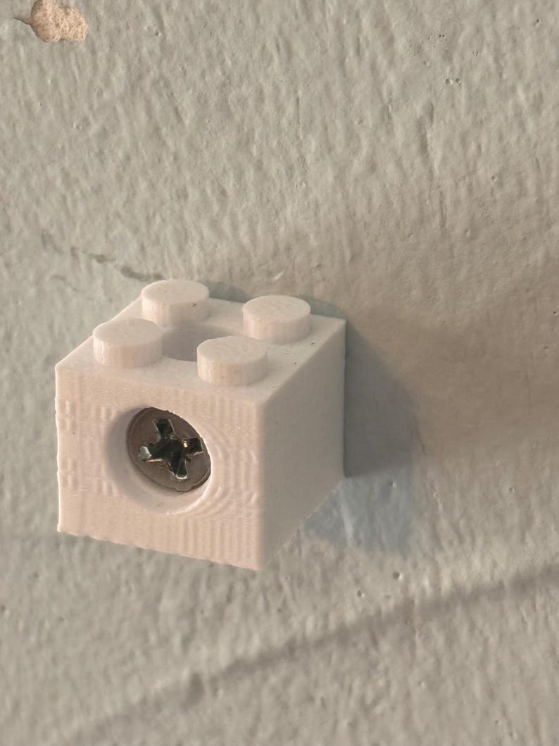 LEGO Wall Mount and Wall Building Block. Display Your Builds or Create ...