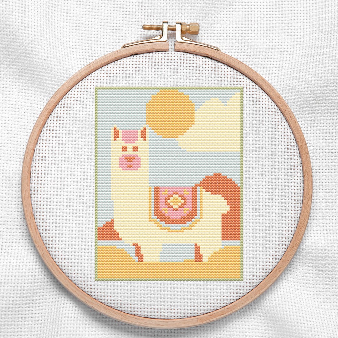 Alpaca (peru) Cross Stitch Pattern - Digital Download - Etsy UK