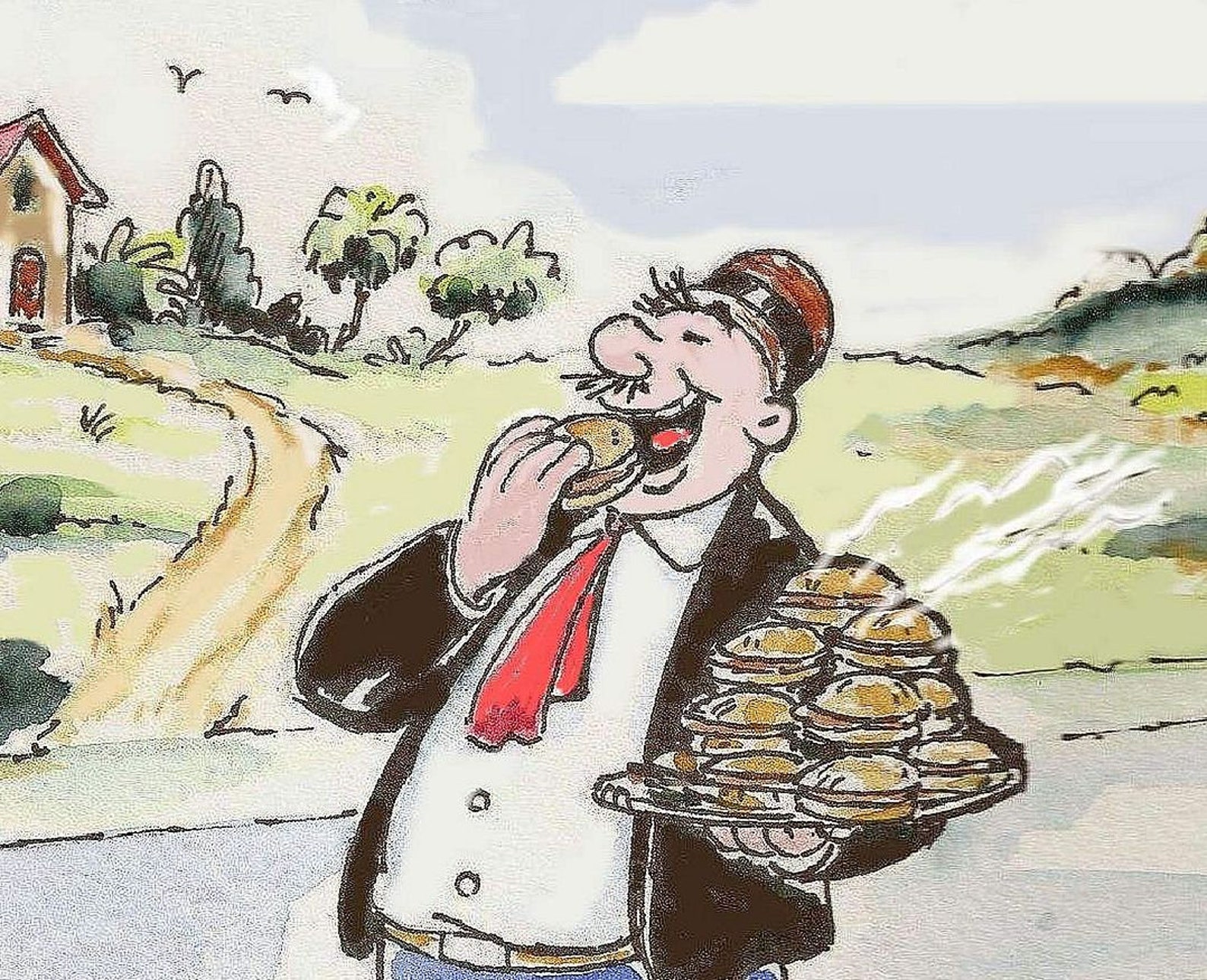 Wimpy Cartoon - Wimpy the Mooch 8" X 10" Photo Print. - Etsy