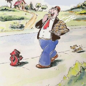 Wimpy Cartoon Wimpy the Mooch 8 X 10 Photo | Etsy