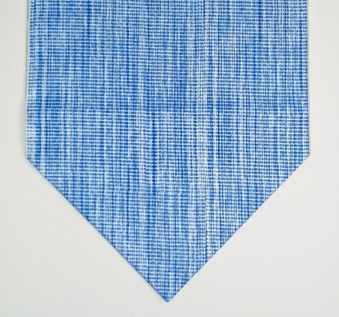 Blue and White Contemporary, Thatch Table Runner, Summer Table Runner ...