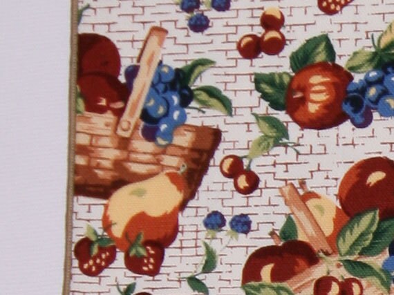 Fruit Baskets Table Runner Longaberger Baskets Table Runner | Etsy