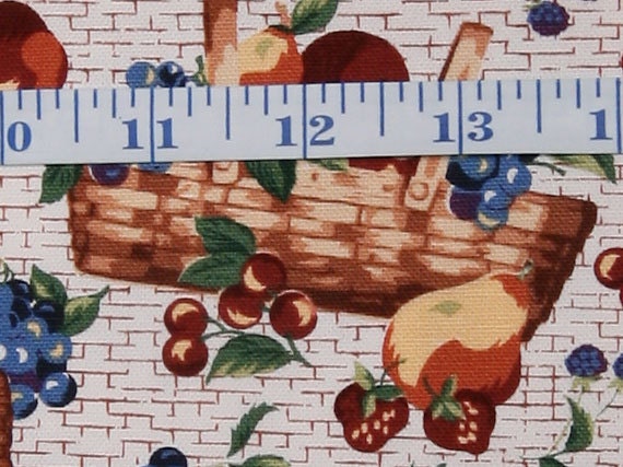 Fruit Baskets Table Runner Longaberger Baskets Table Runner | Etsy