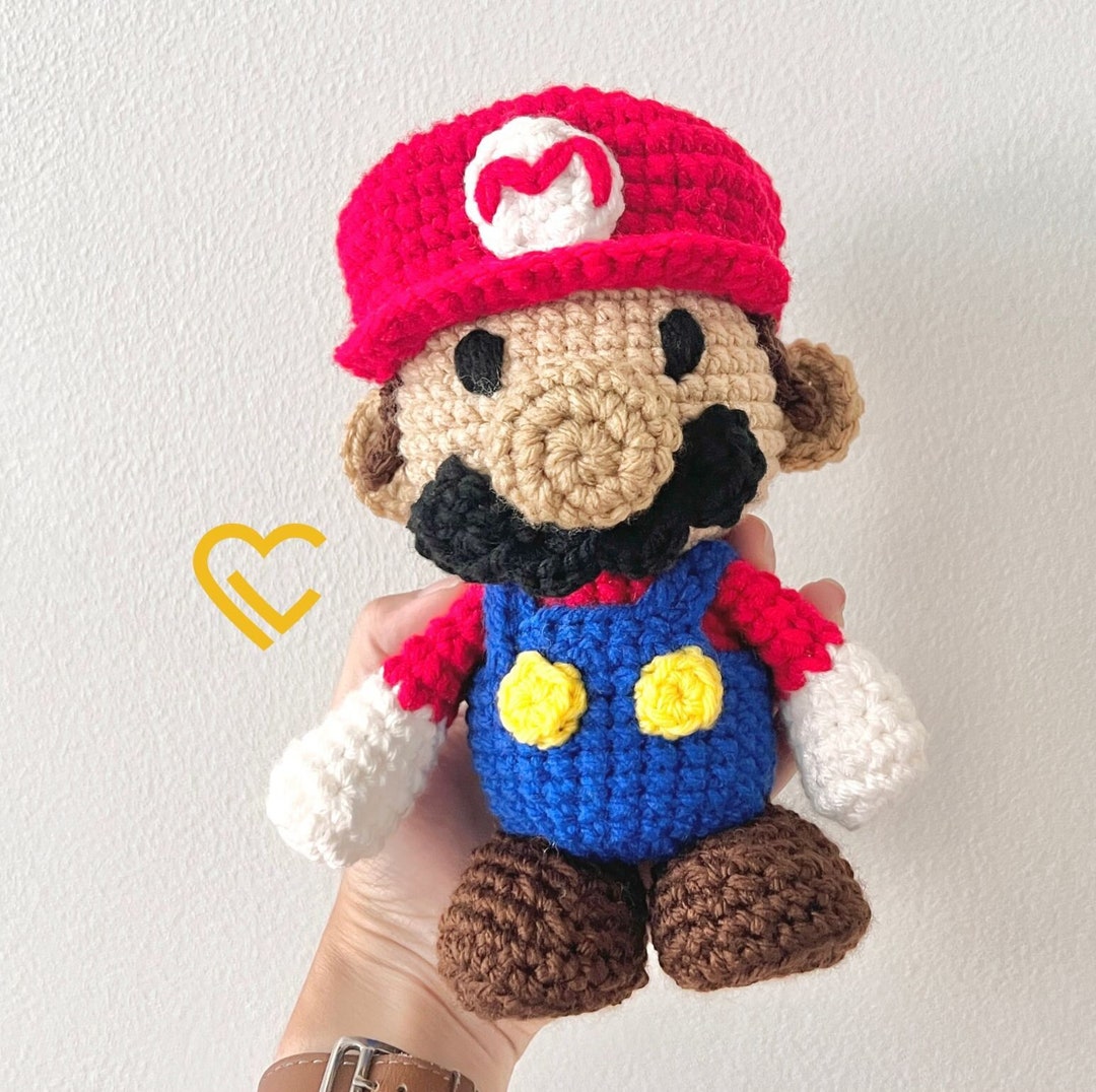 Mario PDF Crochet Pattern Instant Download Amigurumi Plush - Etsy