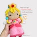 Princess Peach PDF Crochet Pattern - Instant Download - Amigurumi Plush ...
