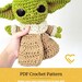 Grogu - From the Mandalorian - PDF Crochet Pattern - Instant Download ...