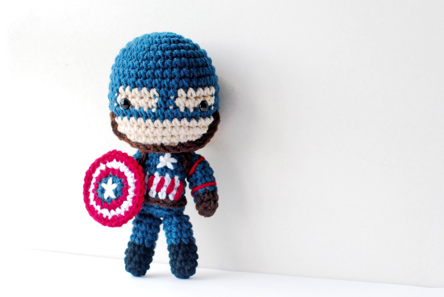 Captain America Crochet Pattern Civil War Inspired - Etsy