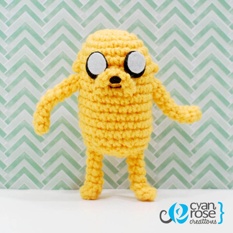 Instant Download - Jake, From Adventure Time - Amigurumi CROCHET ...