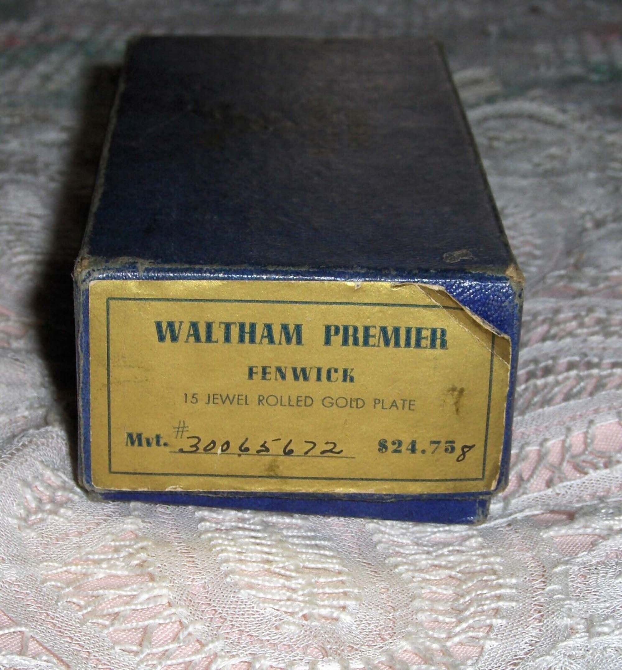 Vintage Glass Name Tags Waltham Premier Fenwick Box 8 Dinner - Etsy