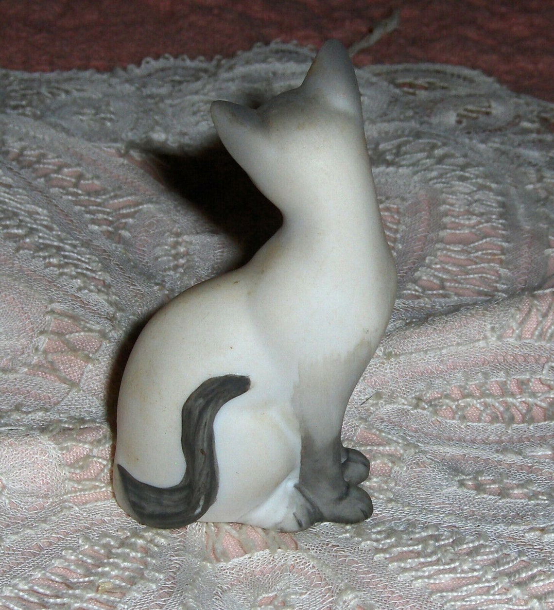 Vintage Avon 1984 Siamese Cat Figurine Porcelain Bisque Kitten - Etsy