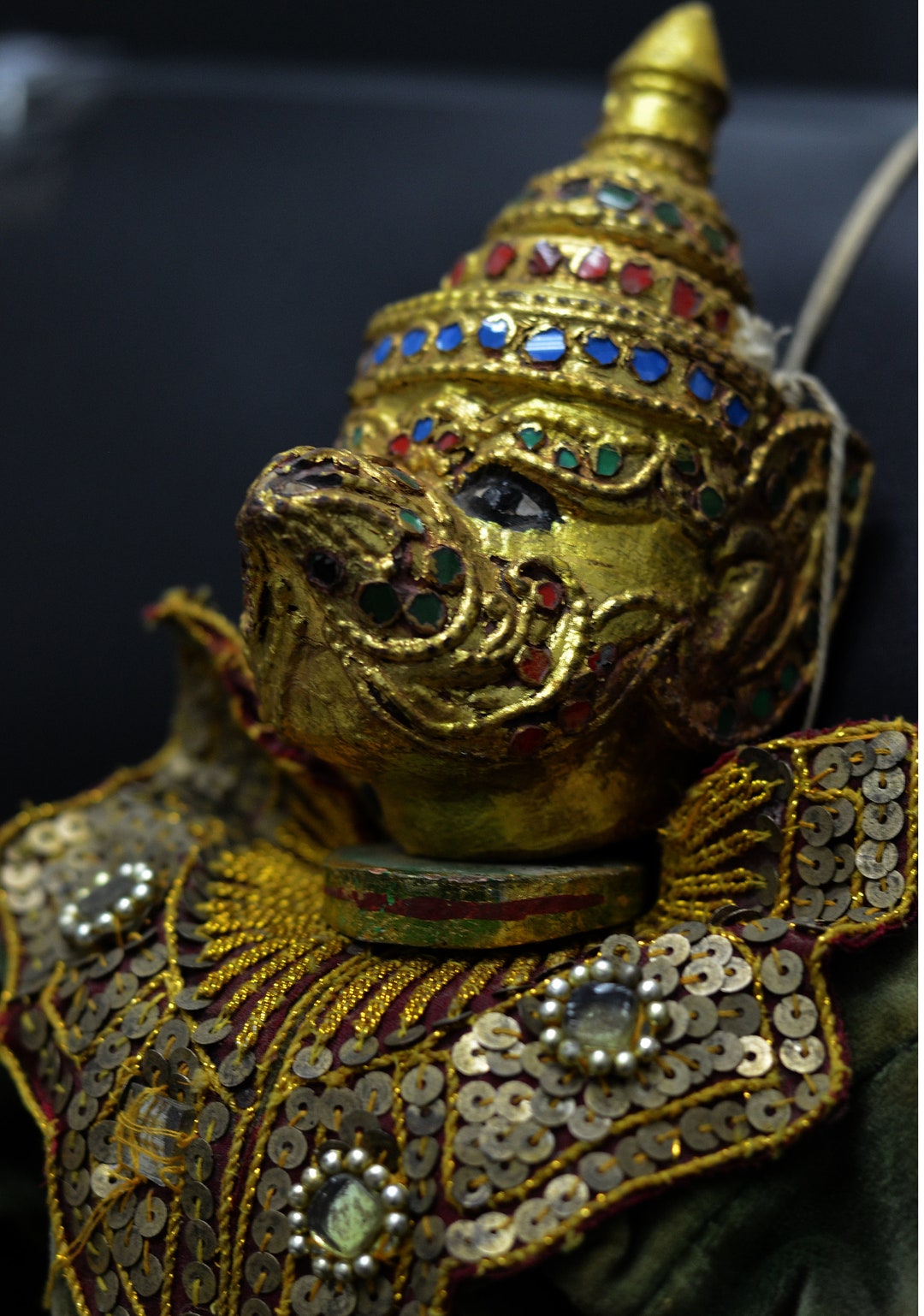 Old Burmese Puppet Asian Antique Burmese Handmade Wooden Burmese Puppet ...