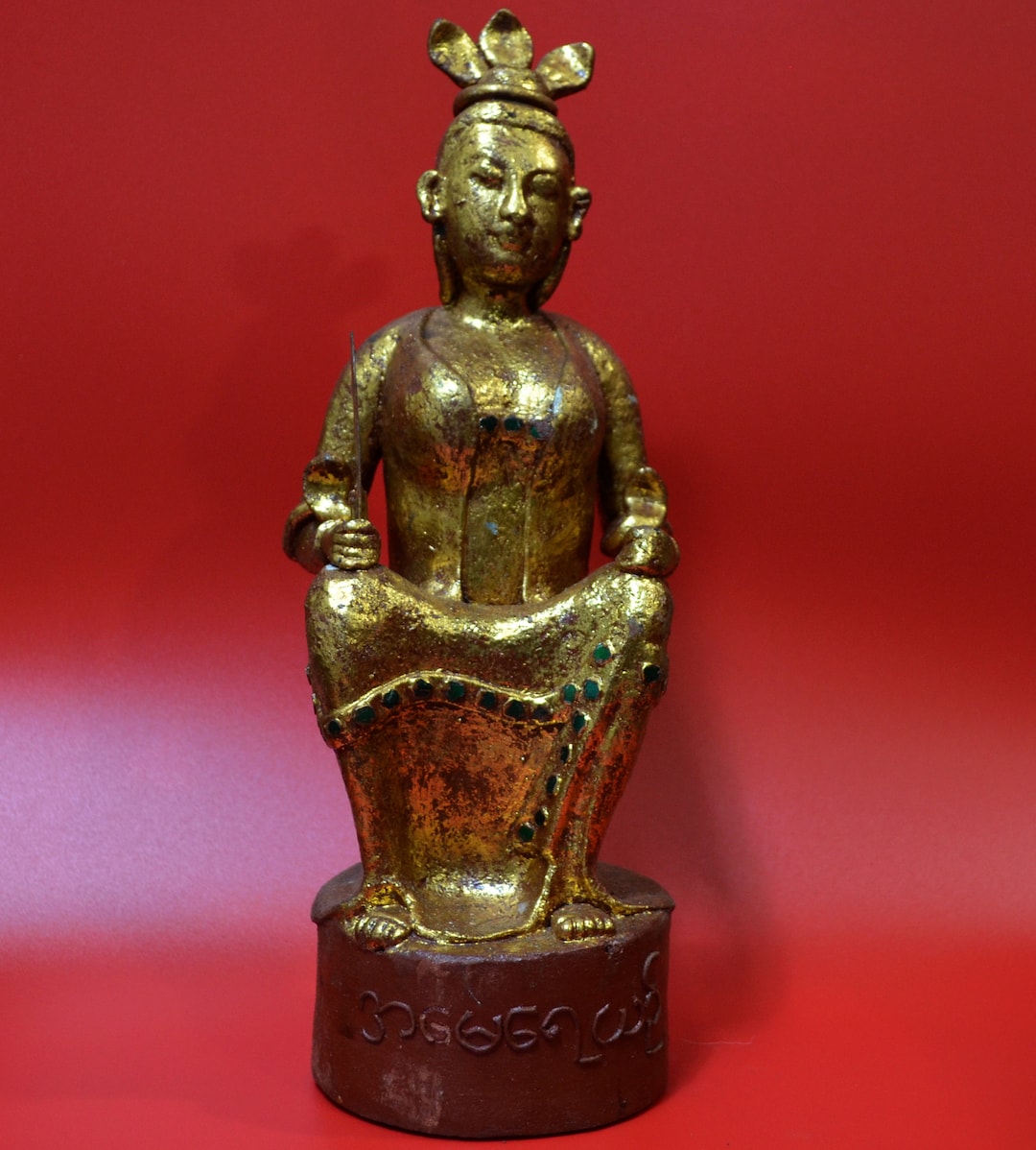 Lucky Burmese Burma Amulet Statue Lucky in Lotto Gasino Gamebling ...