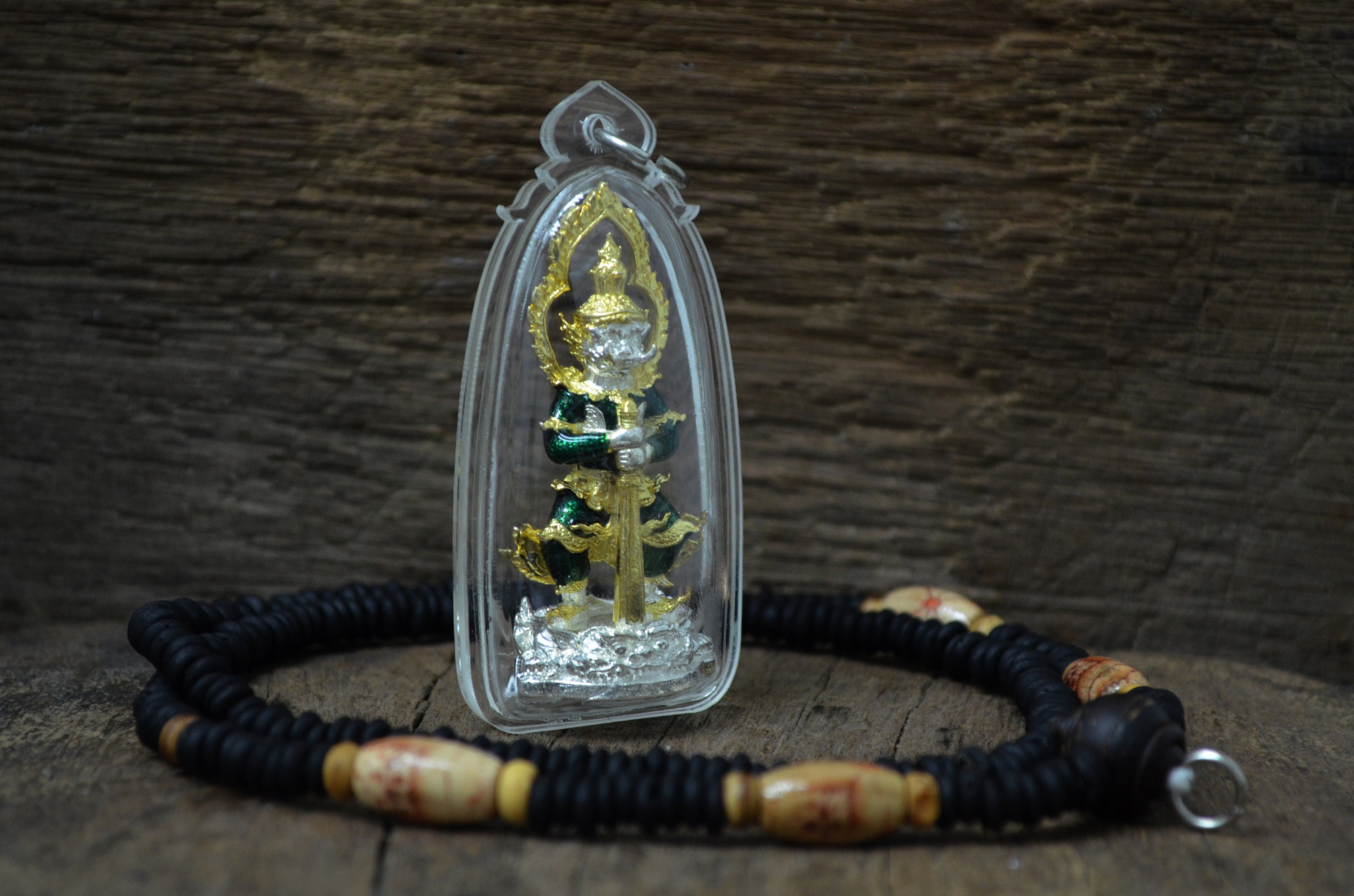 Thai Magic Statue Thai Guardian Yak Thai Thao Wessuwan Lockets King of ...