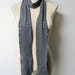 Upcycled Clothing, Gru Scarf Dispicable Me Costume, Grey and Black ...