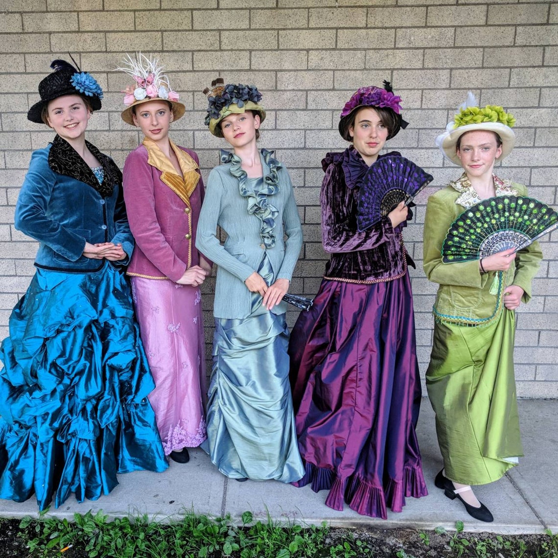 Upcycled Steampunk Clothing Mrs Squires Costume Musical - Etsy