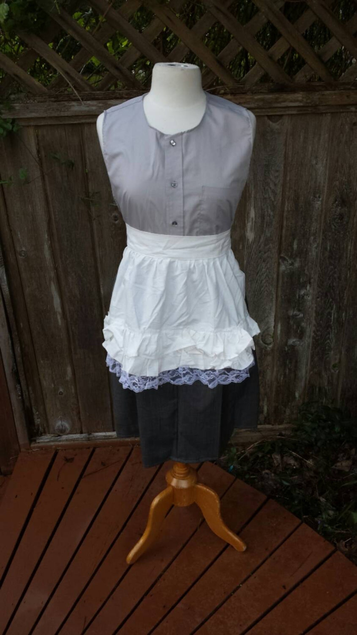 Upcycled Clothing Maid Servant Dress From Little Orphan Annie - Etsy