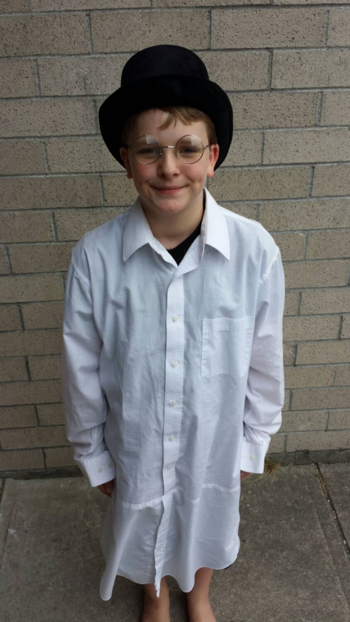 Upcycled Peter Pan Costume John Darling Costume white Night - Etsy UK