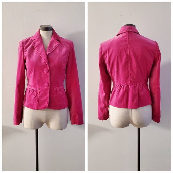 Hot Pink Button - Etsy