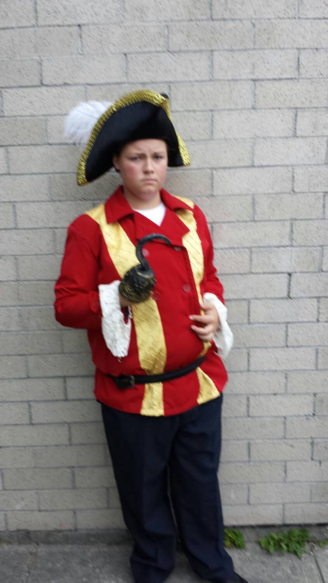 Upcycled Peter Pan Costume Custom Captain Hook Pirate Costume - Etsy