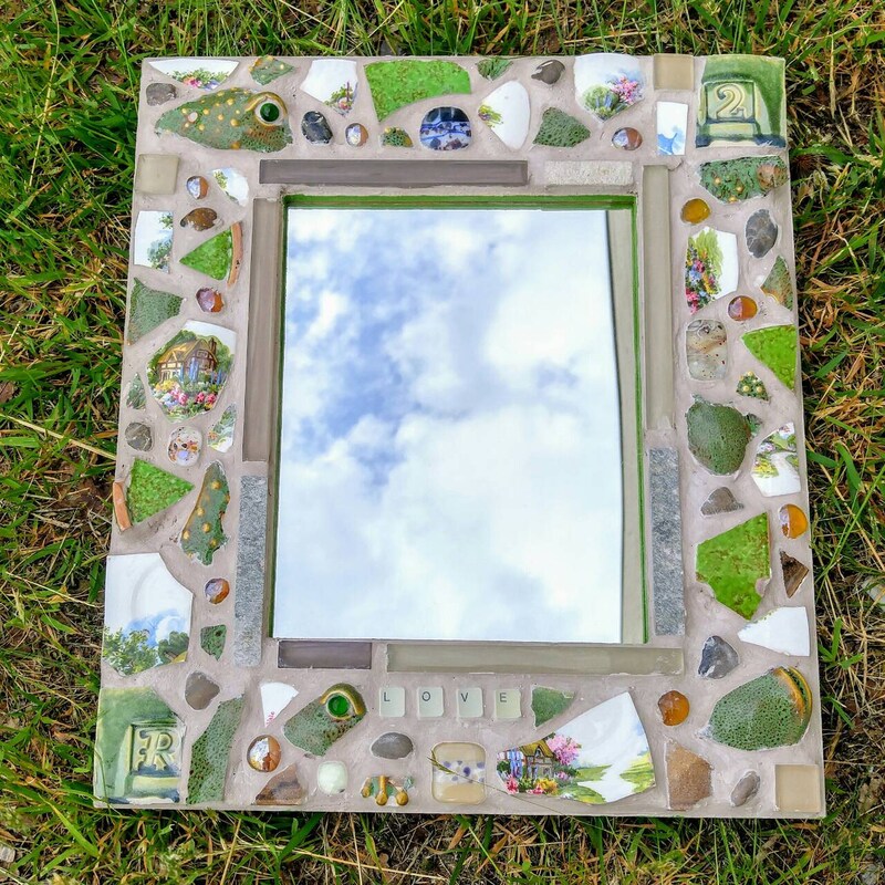 Upcycled Mosaic - Etsy