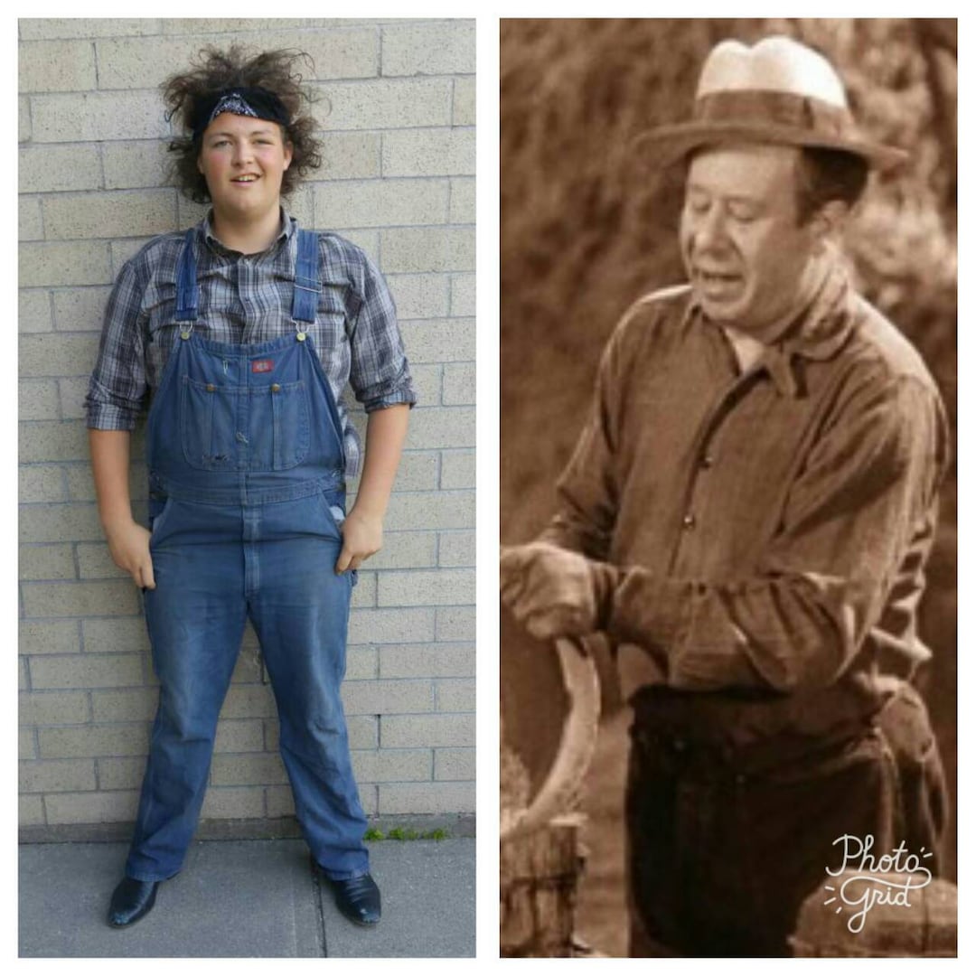 Upcycled Clothing, Upcycled Wizard of Oz Costume, Zeke Farmhand Costume ...