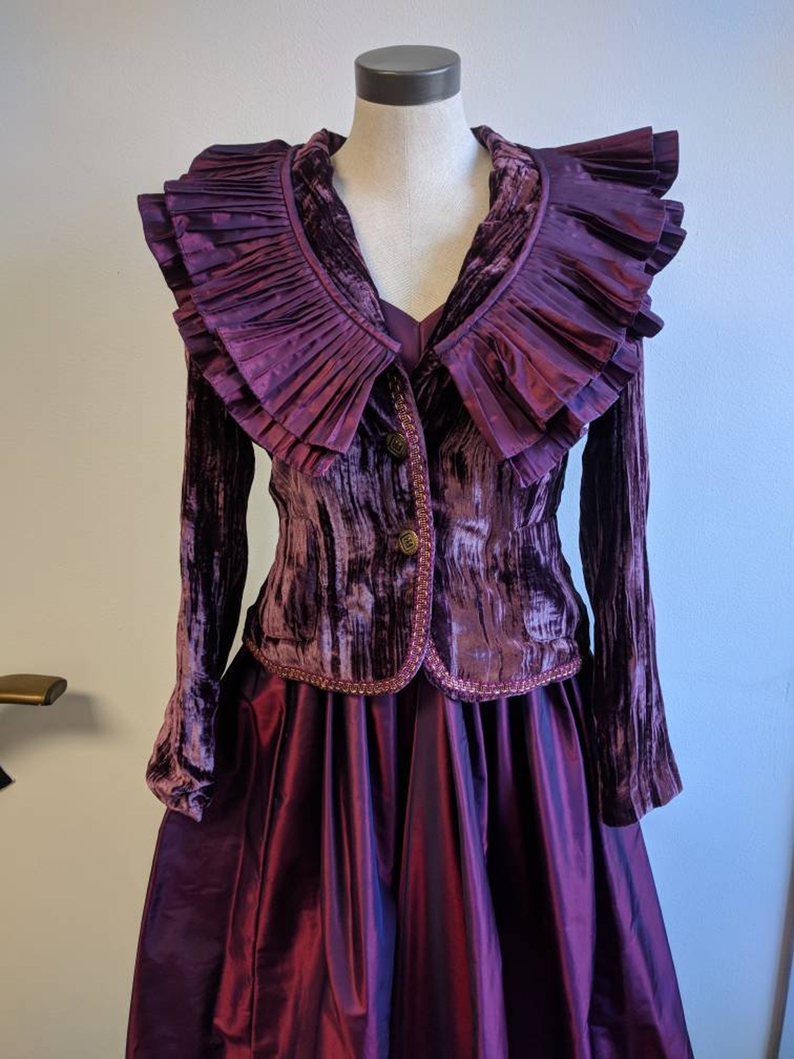 Upcycled Steampunk Clothing Mrs Squires Costume Musical - Etsy