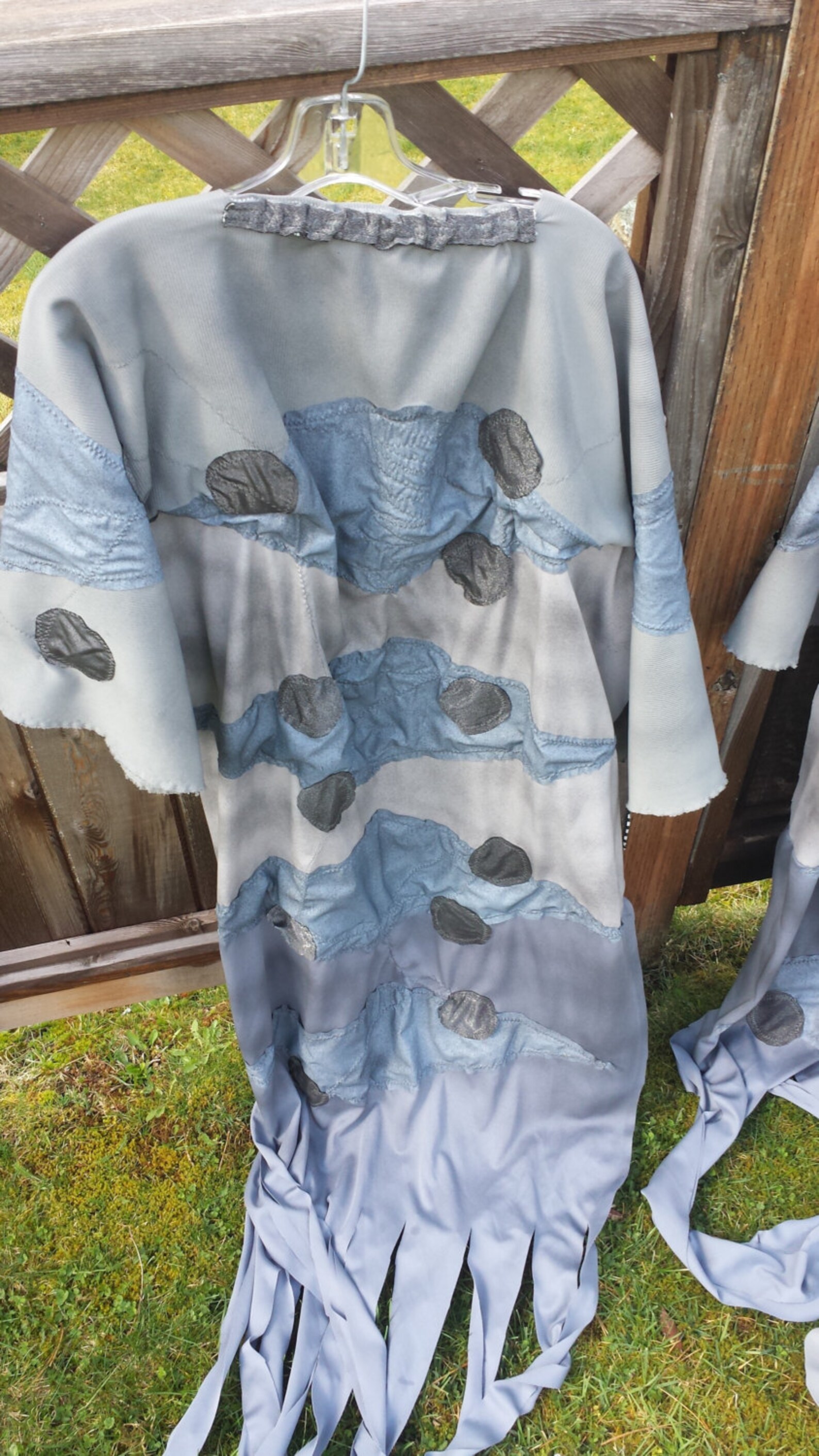 Upcycled Steampunk Clothing, Custom Wolf Eel Costume, Flotsam or Jetsam ...