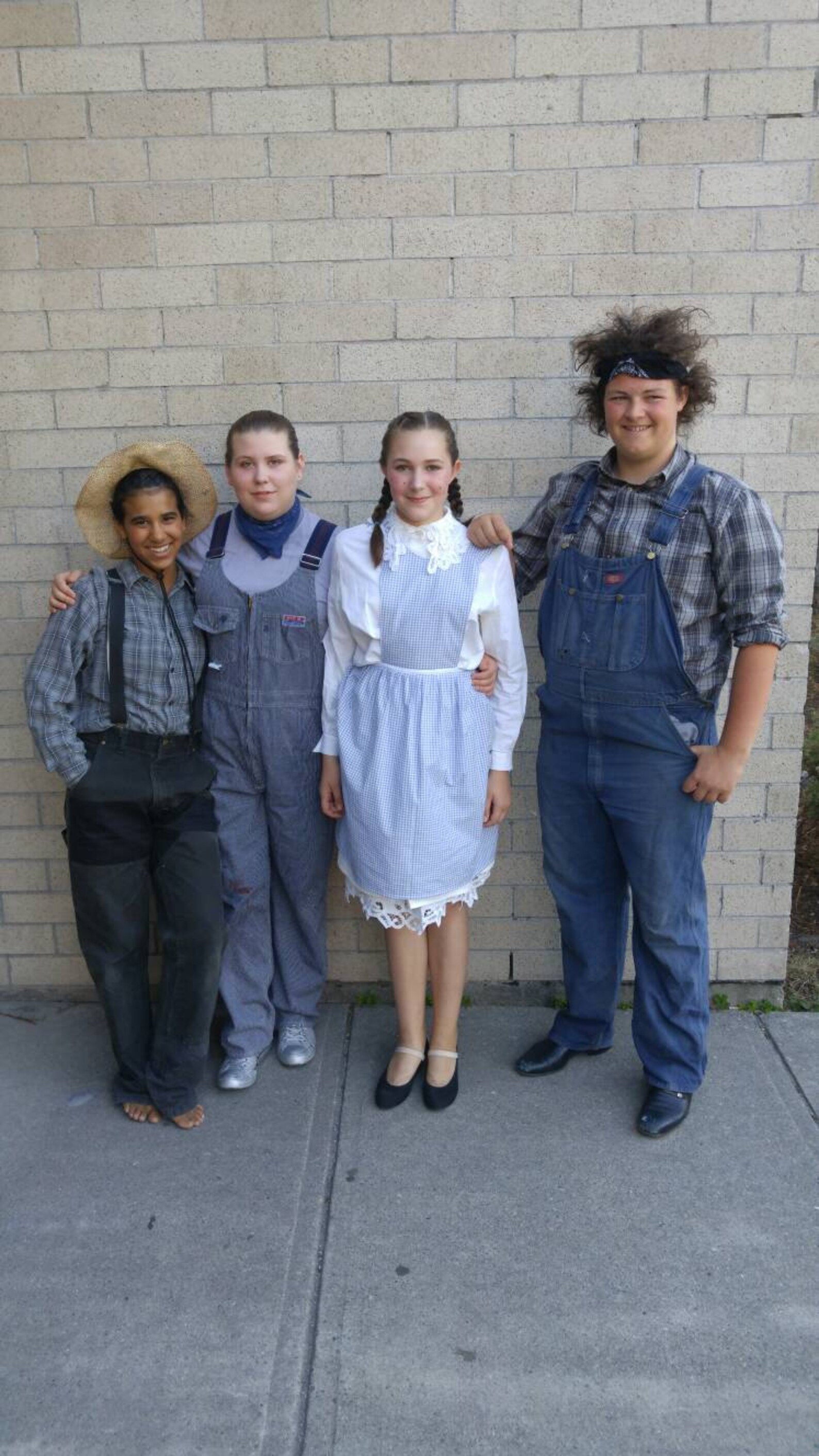 Upcycled Clothing, Upcycled Wizard of Oz Costume, Zeke Farmhand Costume ...