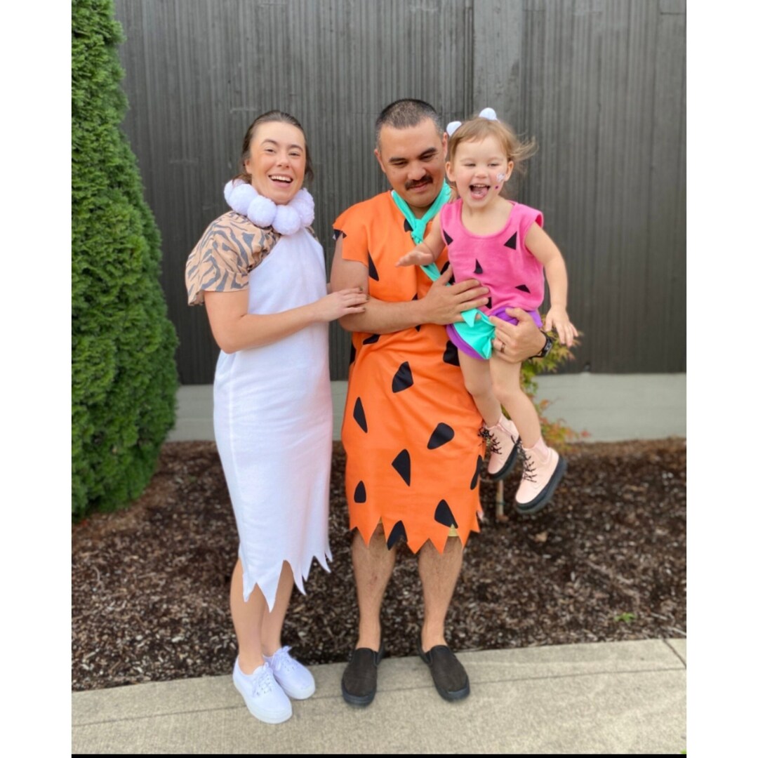 Upcycled Steampunk Clothing - Wilma Flintstone Dress - White Polar ...