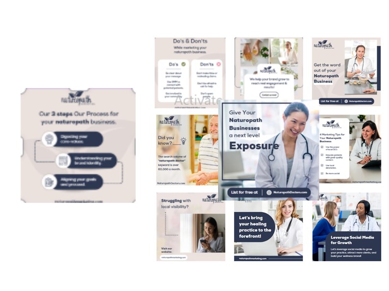 Naturopath Nutritionist Canva Instagram Templates, Gut Health Hormone ...