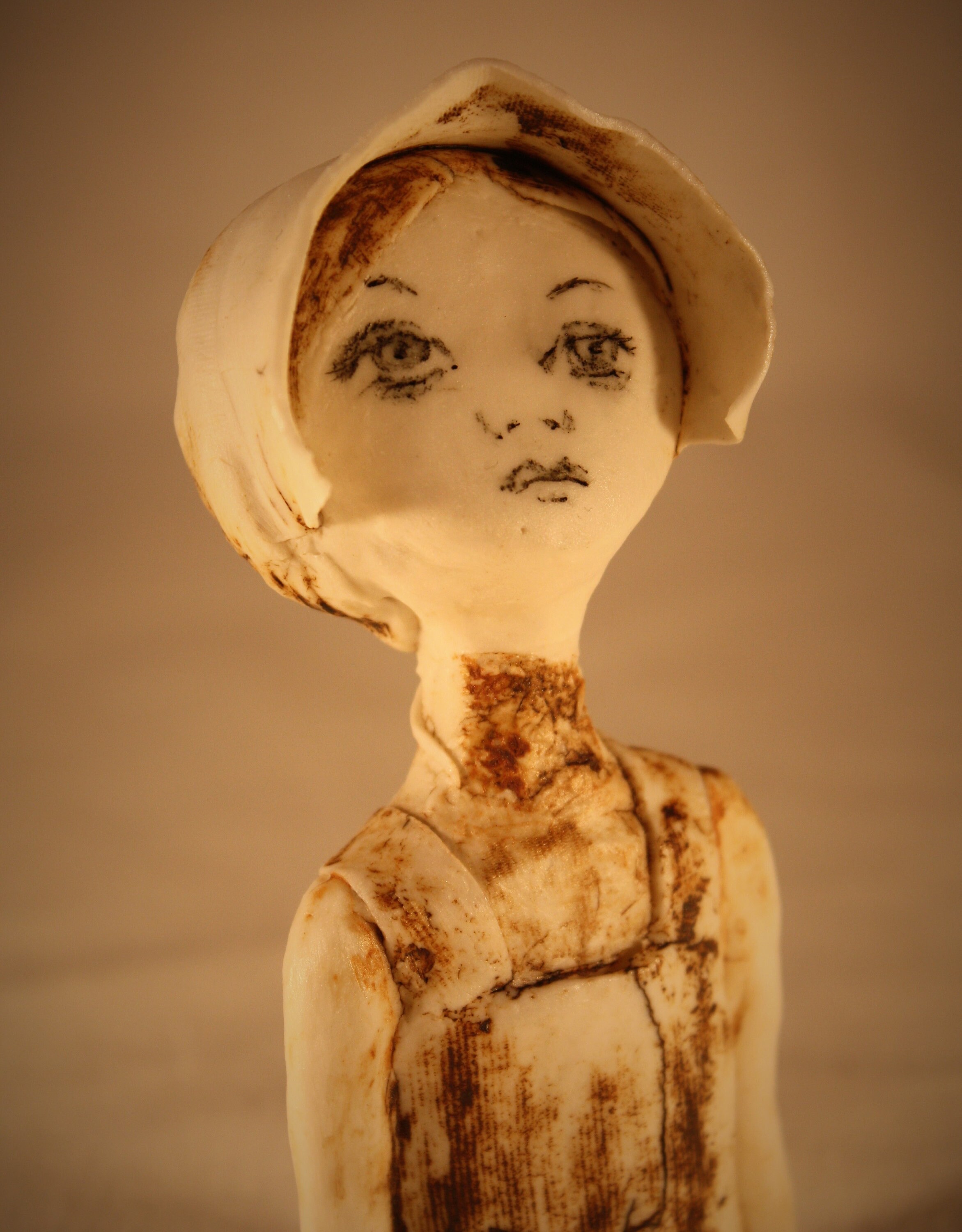 Porcelain Paper Clay Ceramic Figurine. - Etsy