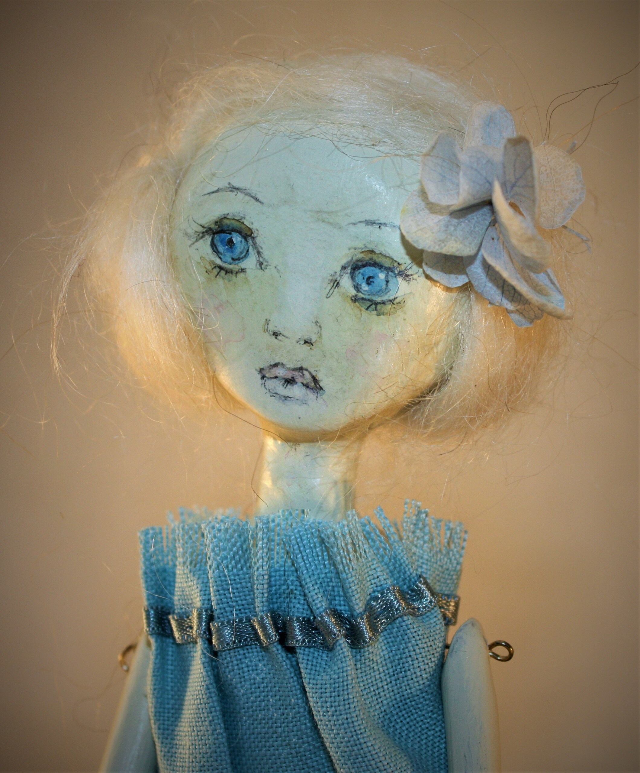 Art & Collectibles Bespoke Doll Handmade 'Minnie' Clay Art Doll with ...