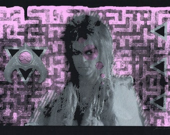 Power Rangers 8-bit Pixel hand-pulled silkscreen print | Etsy