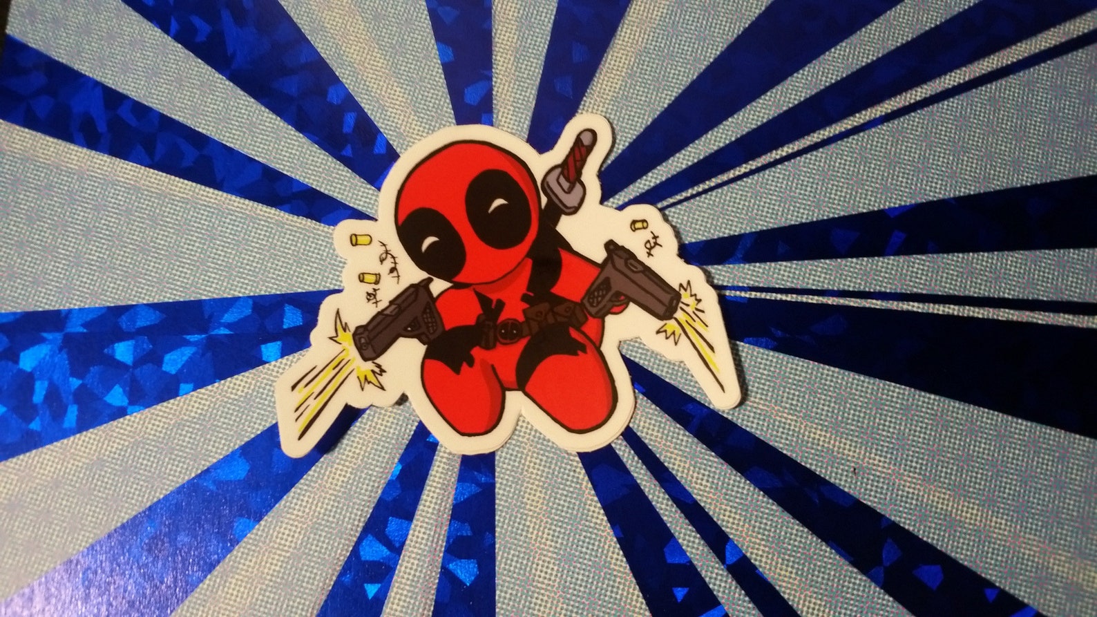 Deadpool Cute STICKER - Etsy