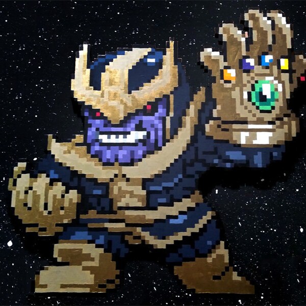 Avengers Pixel Art - Etsy