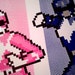 Power Rangers 8-bit Pixel Hand-pulled Silkscreen Print - Etsy