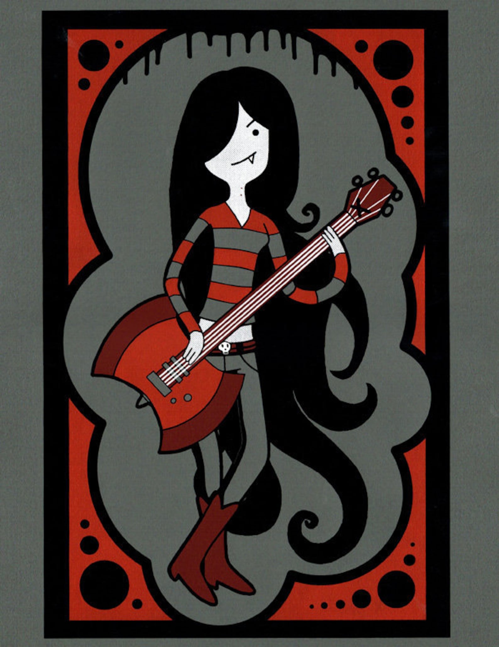 Adventure Time Marceline Pop Art Print - Etsy