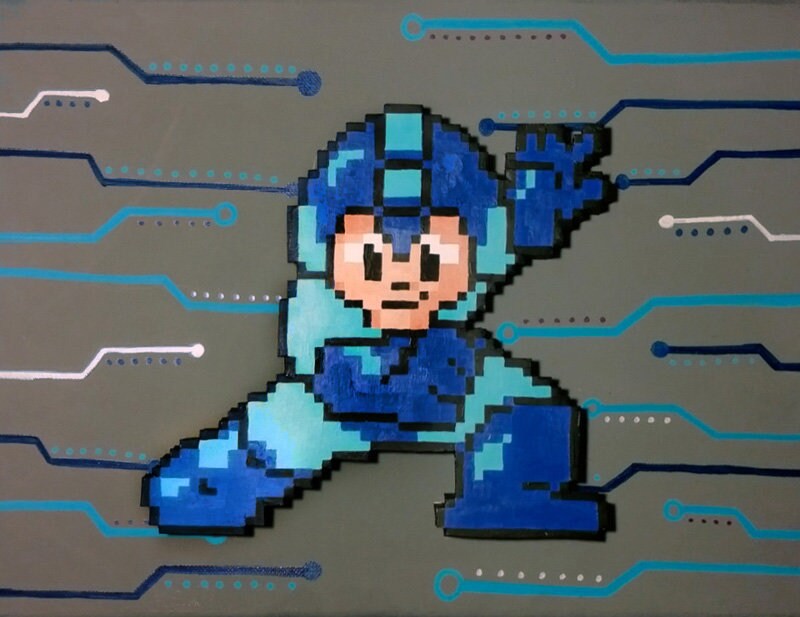 Megaman Iceman 8 Bit