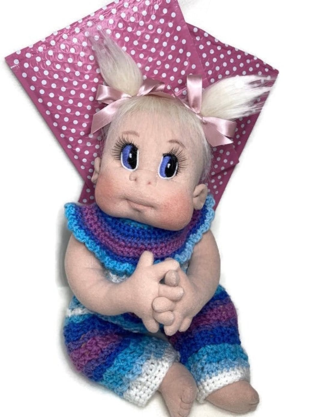 Soft Sculpture Doll Soft Cloth Baby Doll, 19/20 MADE TO ORDER - Etsy