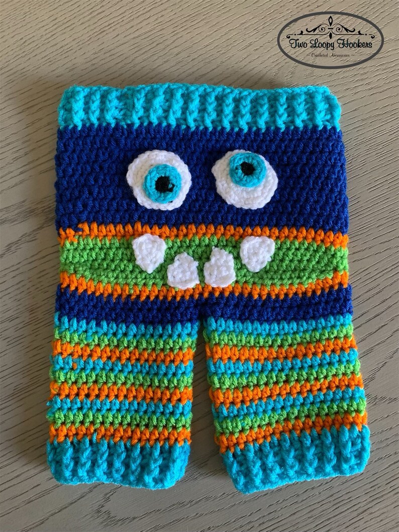 Crocheted Monster Pants - Etsy