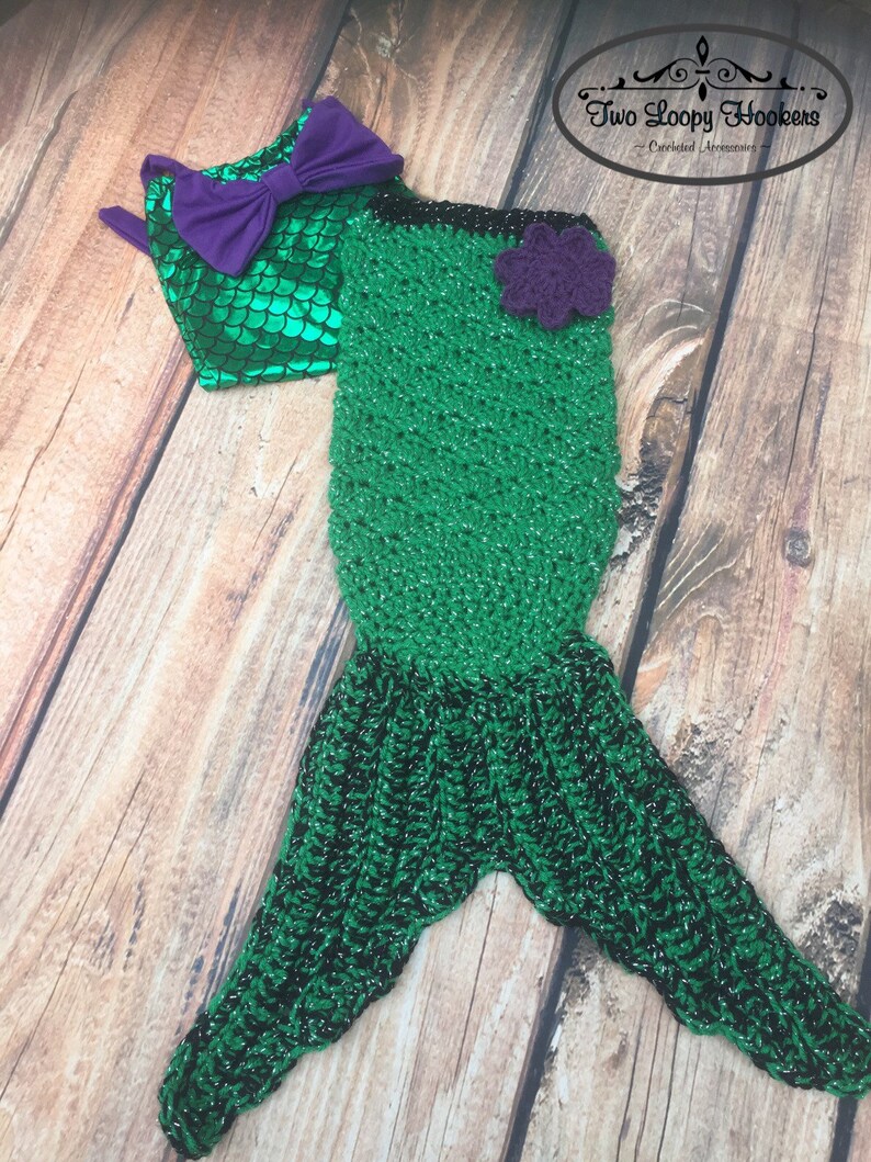 Crocheted Mermaid Tail - Etsy
