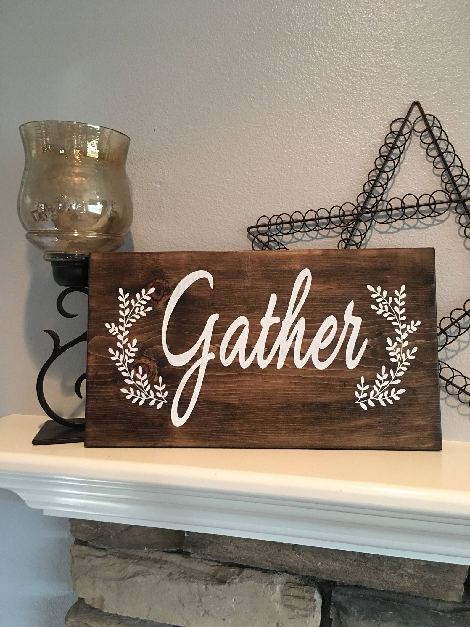 Gather Wood Signs Gather Sign Gather Wood Sign - Etsy