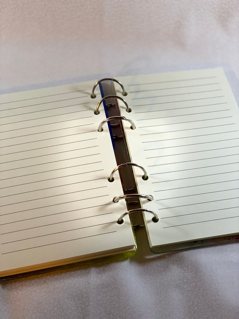 Resin Journal Notebook Covers front and Back OOAK Handmade Space Moon ...