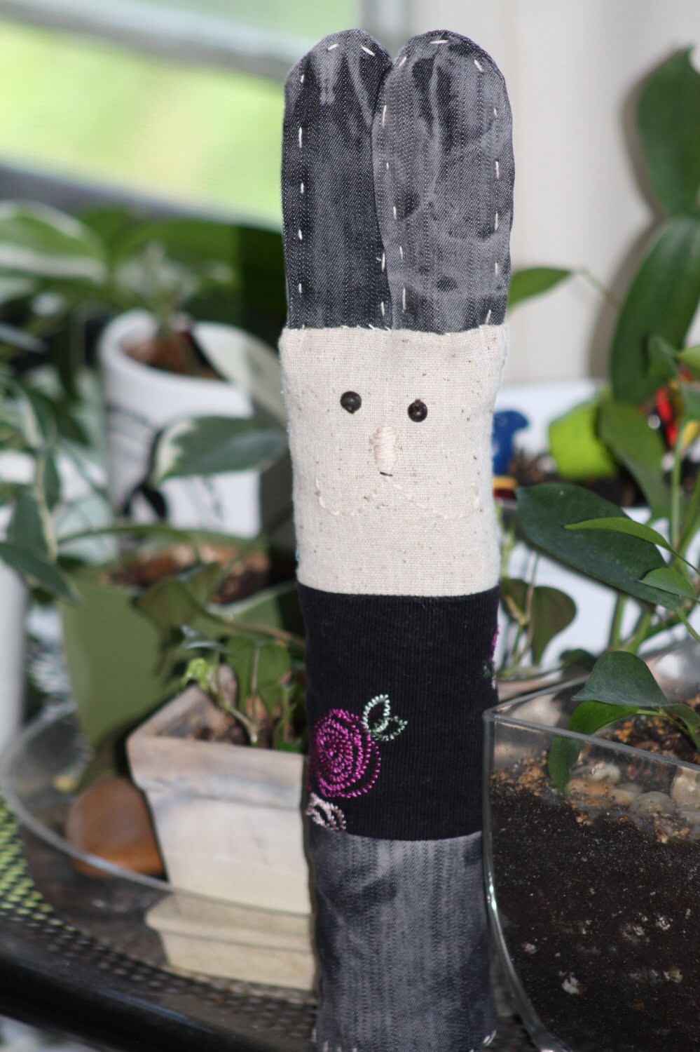 Bunny Rabbit Softie Handmade One of a Kind - Etsy