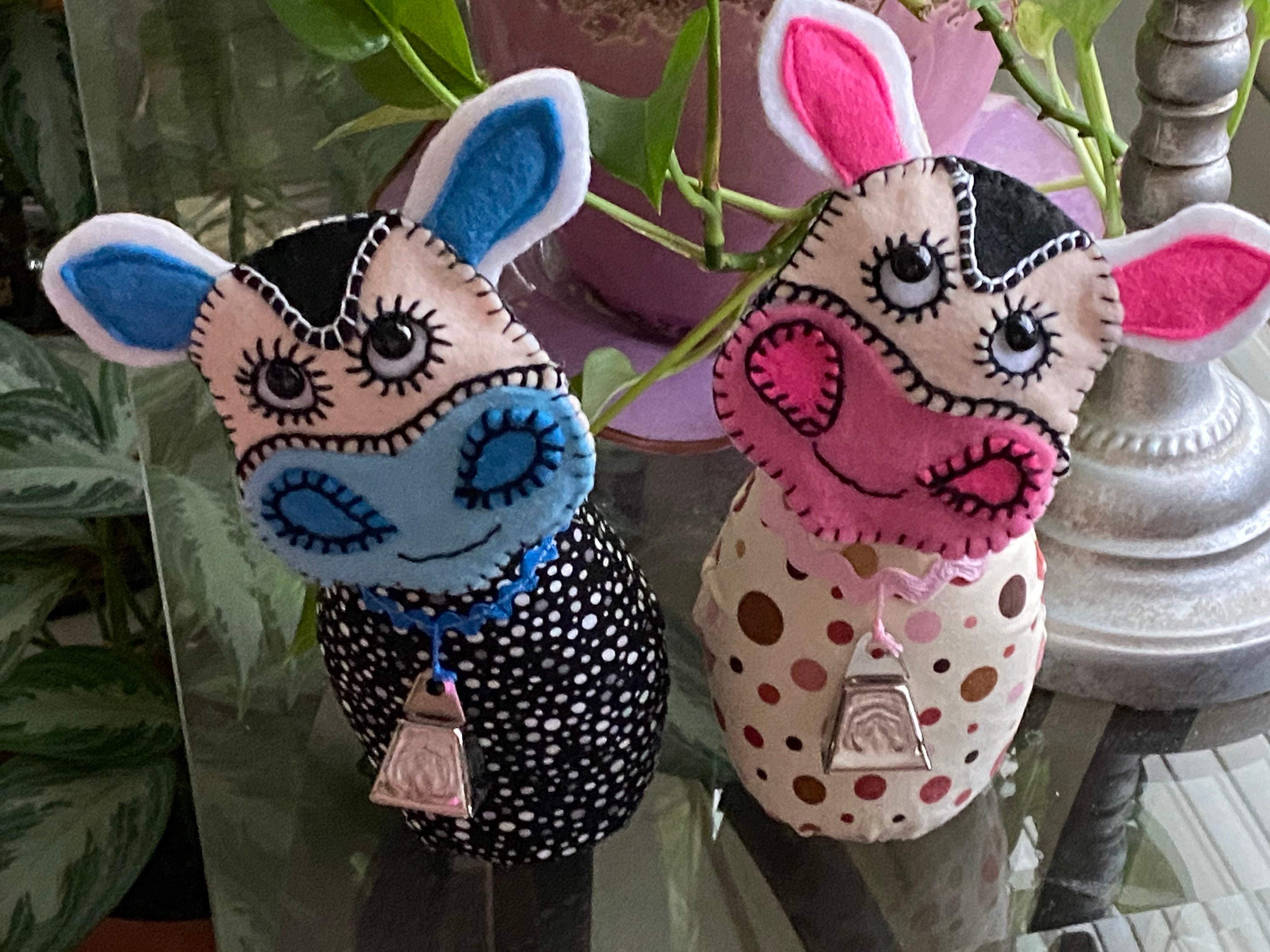 Cow Shelf Sitter Doll Lisa Pay Design OOAK Free Shipping - Etsy