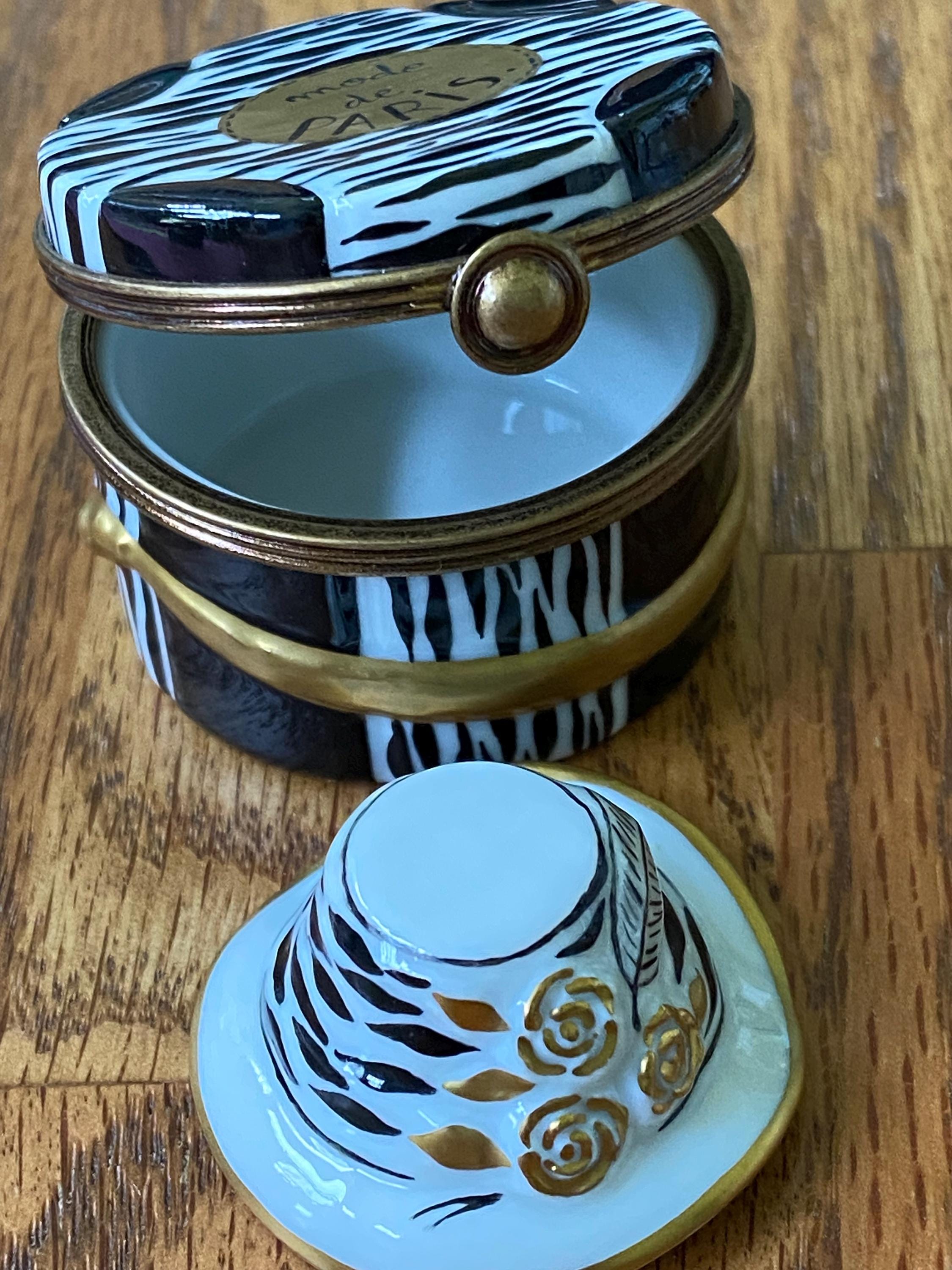 Vintage Fine Porcelain Limoges Boxes Hand Painted Made in France ...