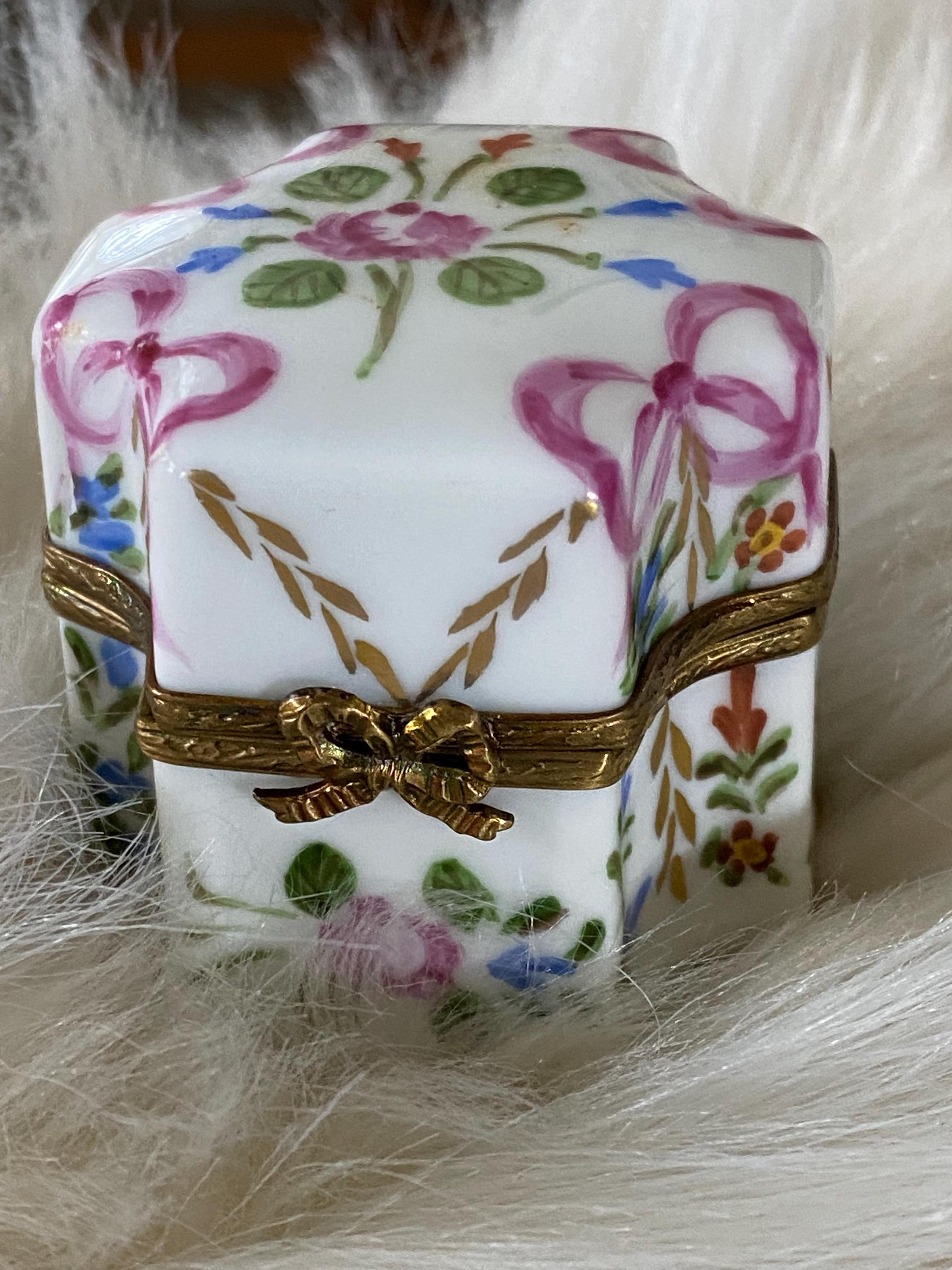 Vintage Fine Porcelain Limoges Boxes Hand Painted Made in France ...